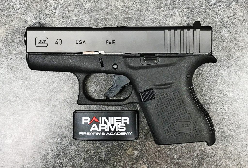 The Glock 43 at RAFA - Rainier Arms Firearms Academy
